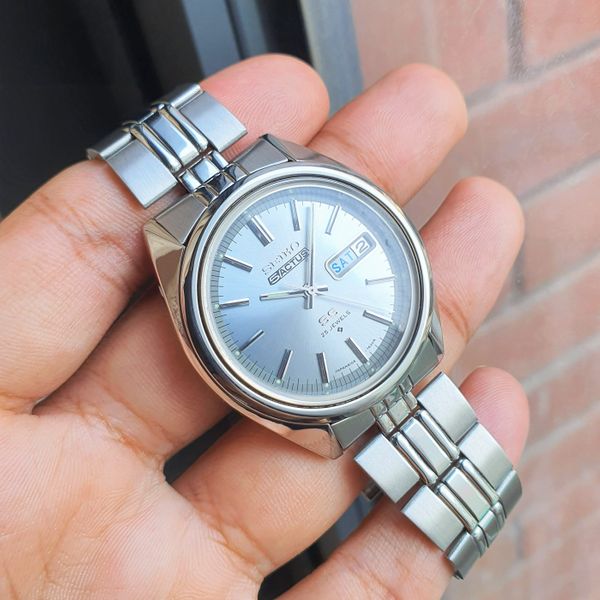 FS: Seiko Actus 1973 Ice Blue dial SERVICED JDM Rare Vintage Watch $249 ...