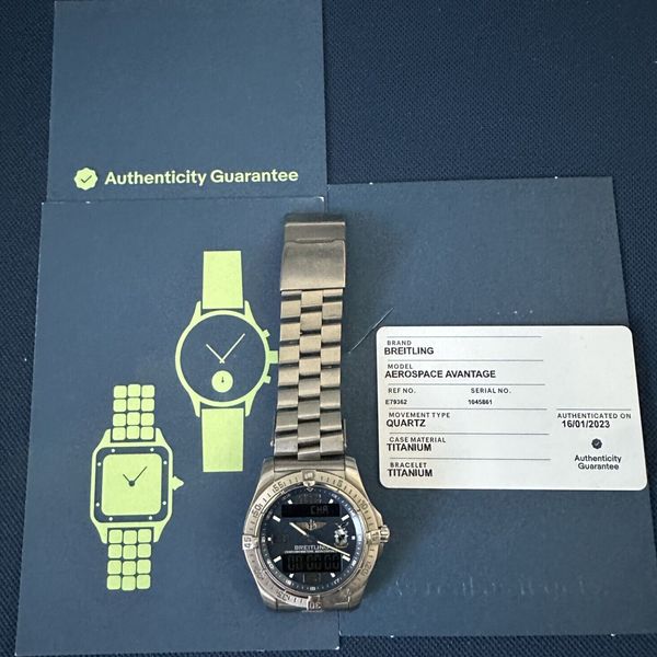 Breitling Aerospace US Navy Test Pilot School limited edition ...
