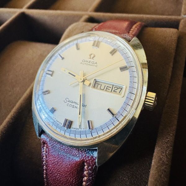 Excellent Omega Seamaster Cosmic Gents Watch - Model 166036 - Tool 107 Day Date | WatchCharts ...