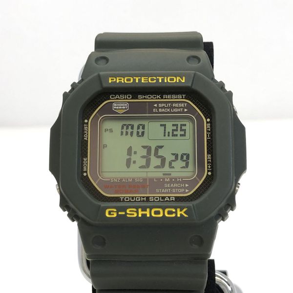 G-SHOCK G-SHOCK CASIO Casio watch G-5600A tough solar digital square ...
