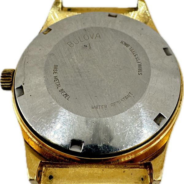Vintage 35mm Bulova N-119 Dual-Day Set-O-Matic Men's Automatic ...