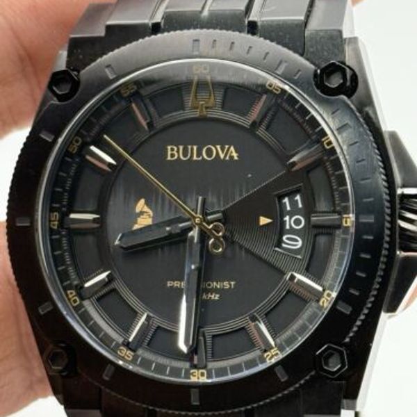BULOVA 98B294 Precisionist Grammy Award Special Edition Battery Powered ...