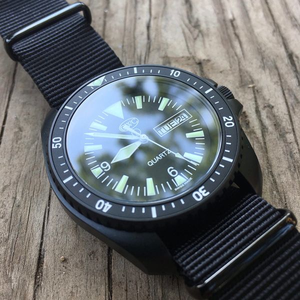 CWC SBS Mk2 RN Quartz Day/Date Diver 2018 Model *SOLD* | WatchCharts ...