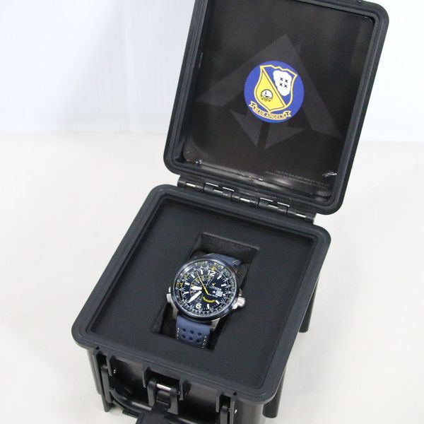 Citizen BJ7007-02L Eco-Drive Promaster Nighthawk BLUE ANGELS Men's ...