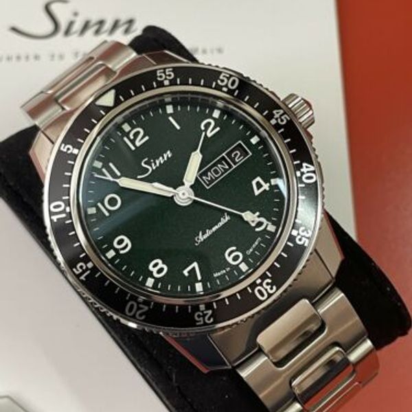 Sinn 104 Green Dial Limited Edition of 500 Automatic Watch Made in ...