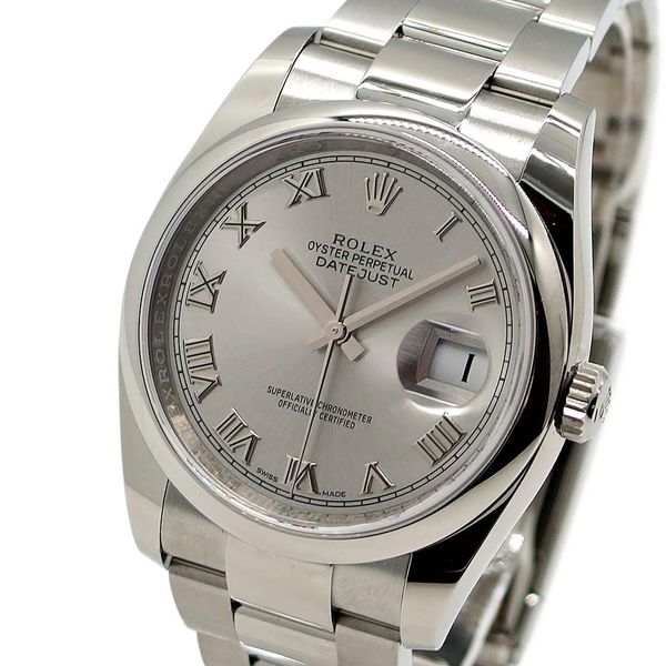 [Beauty] ROLEX Datejust Roman Index Ref. 116200 Random number automatic ...