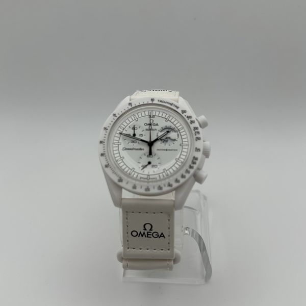 SWATCH X OMEGA - Snoopy MoonSwatch - Mission to the Moonphase * DAMAGED ...