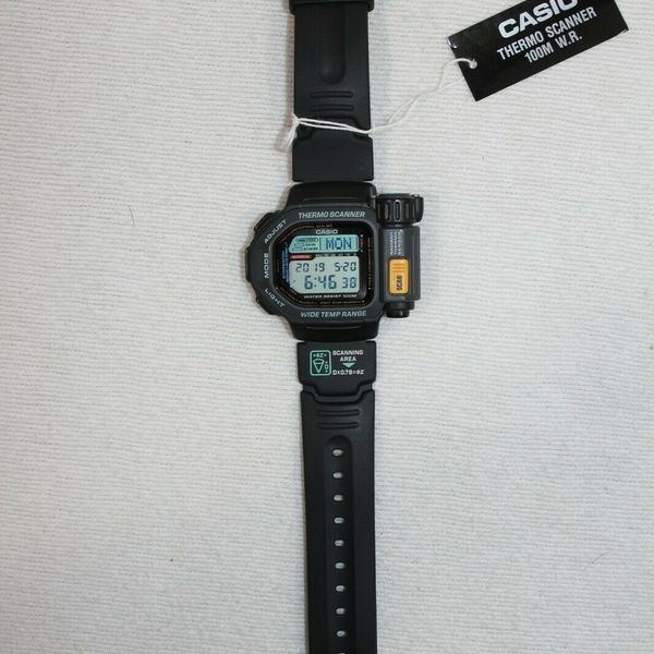 Vintage Casio TSR-100 Thermo Scanner Temperature Measuring 1190 NEAR ...