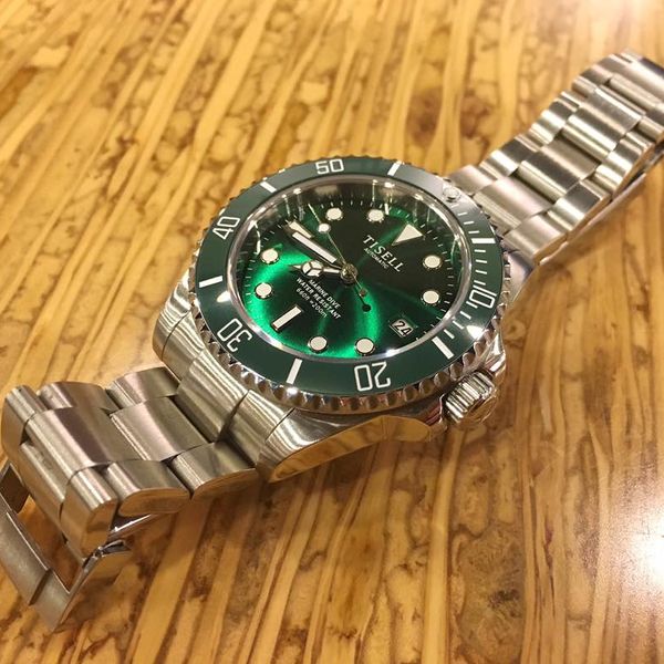 FS: Tisell Marine Dive Green | WatchCharts Marketplace