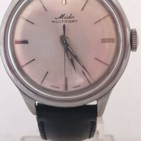 vintage mido multifort Men’s Watch Mechanical 34 MM Running Cal 1200 C ...