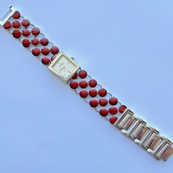 Fossil Red Bubble Wristwatch | WatchCharts Marketplace