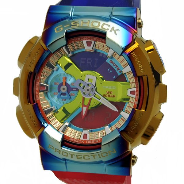 Casio CASIO [Box Keep] Men's watch / G-Shock / Metal Covered / Rainbow ...