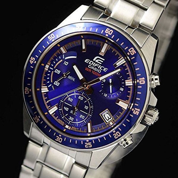 Casio Edifice EDIFICE 100m waterproof chronograph EFV-540D-2AVUDF men's ...