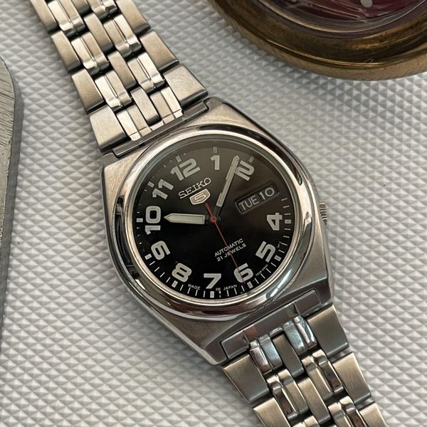[WTS] Seiko 5 Automatic SNK655 Black Numeric Dial - $110 Shipped ...
