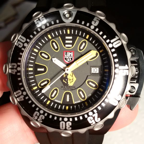 TRADED: LUMINOX Deep Dive 1525 SCOTT CASSELL Sea Wolves SE #429 ...
