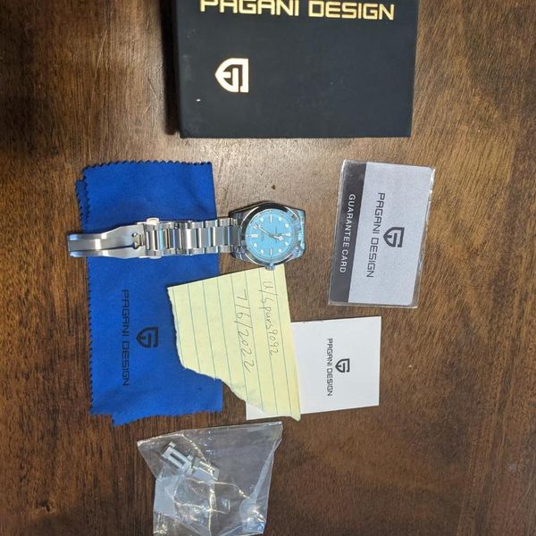 [WTS] Pagani Design Tiffany Blue Snowflake | WatchCharts Marketplace