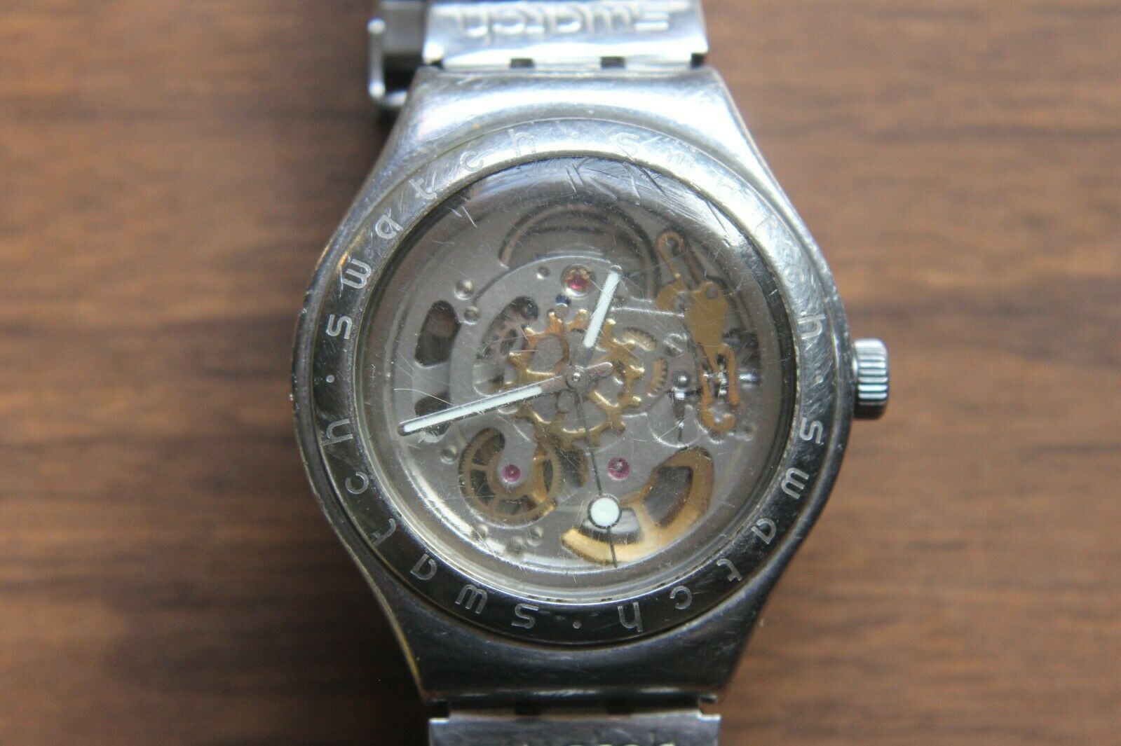 SWATCH IRONY AUTOMATIC YAS100G - BODY & SOUL * FOR PARTS OR REPAIR ...