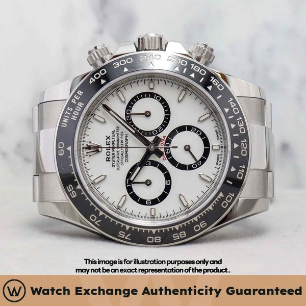 New Rolex Daytona Panda Oyster 126500LN 126500 White Dial Z20776 Dec ...