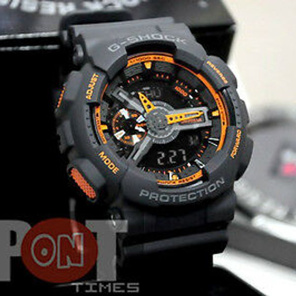 Casio G-Shock Trendy Neon Color Men's Watch GA-110TS-1A4 | WatchCharts ...