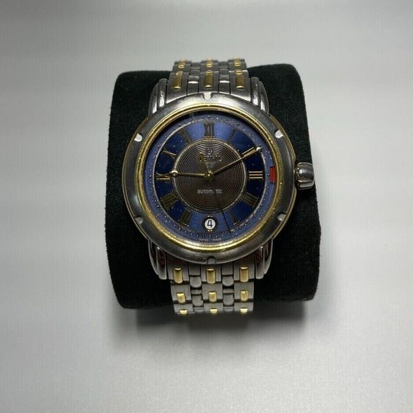 Men's Gevril First Generation Swiss Automatic Watch A0111 TWO TONE SS ...