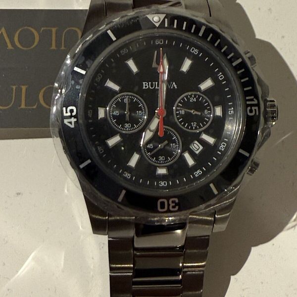 Bulova Modern 44mm Chronograph Menâ s Watch | WatchCharts Marketplace