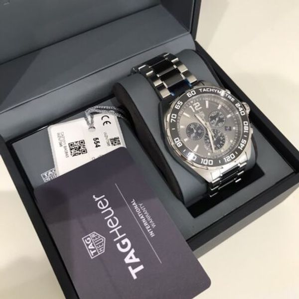 Unused TAG Heuer Formula Grey Men's Watch CAZ1011.BA0843 | WatchCharts ...