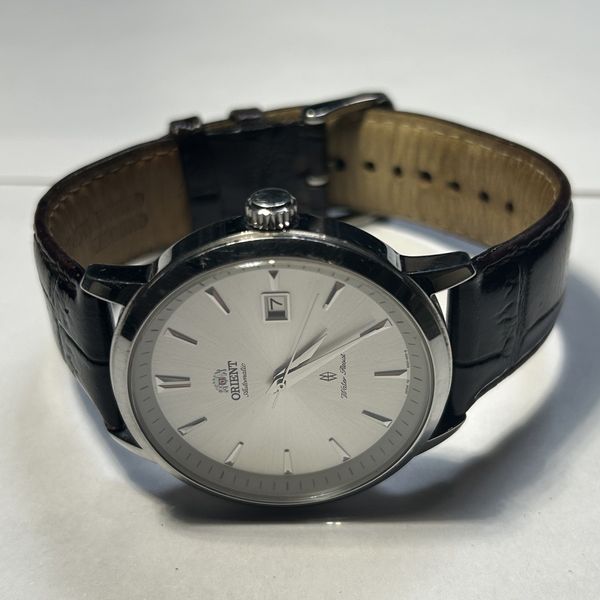 Orient Symphony Version II Automatic Silver Dial Mens Dress Watch ...