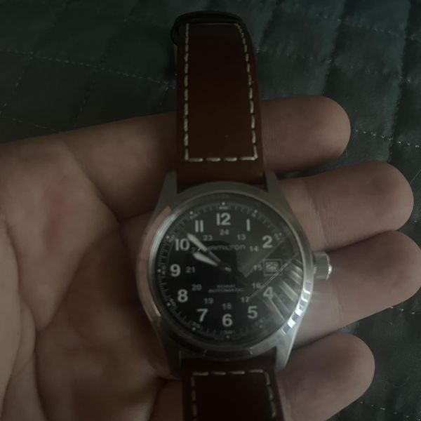 [WTS] Hamilton Khaki Field Black Dial Automatic Watch $270 ...