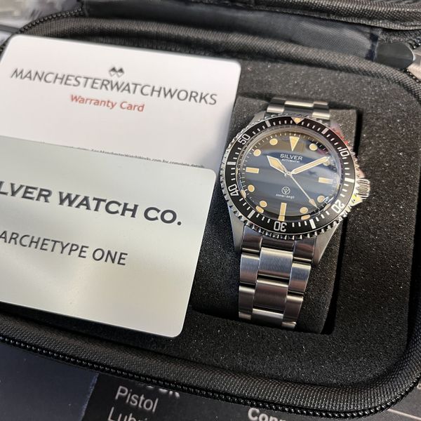 Silver Watch Company Archetype One, milsub homage | WatchCharts Marketplace