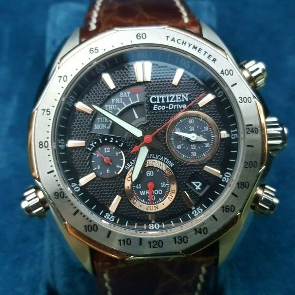 RARE Citizen Eco-Drive SIGNATURE COLLECTION GRAND COMPLICATION G910 ...