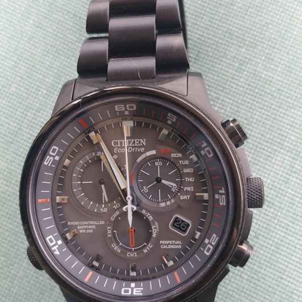 FS: Citizen Nighthawk Perpetual A-T AT4117-56H $210 (SOLD) and Timex ...