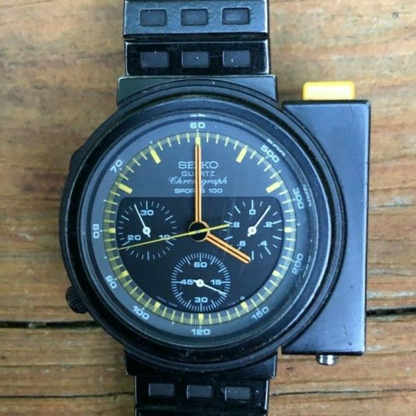 Vintage Original Seiko Giugiaro Aliens Ripley Chronograph 7A28-7009 ...