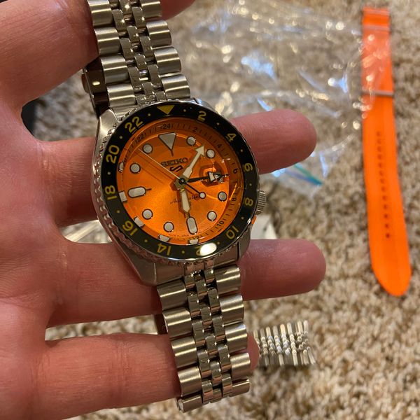 [WTS] Seiko 5 GMT SSK005 with extra bracelet and NATO | WatchCharts