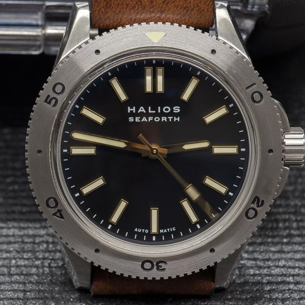 Halios Seaforth I - Gilt Dial, Steel Diver Bezel | WatchCharts