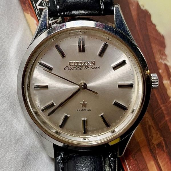 Citizen Crystate Deluxe, H005 3003-T, Vintage | WatchCharts Marketplace