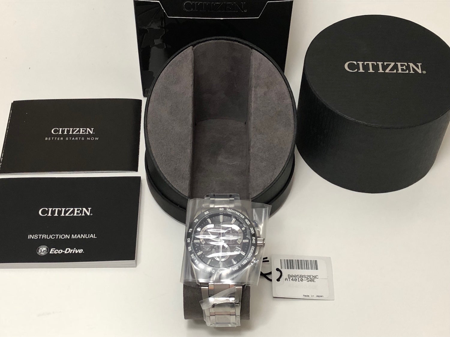 Citizen Eco Drive Titanium Perpetual Chrono, Model AT4010-50E, Brand ...