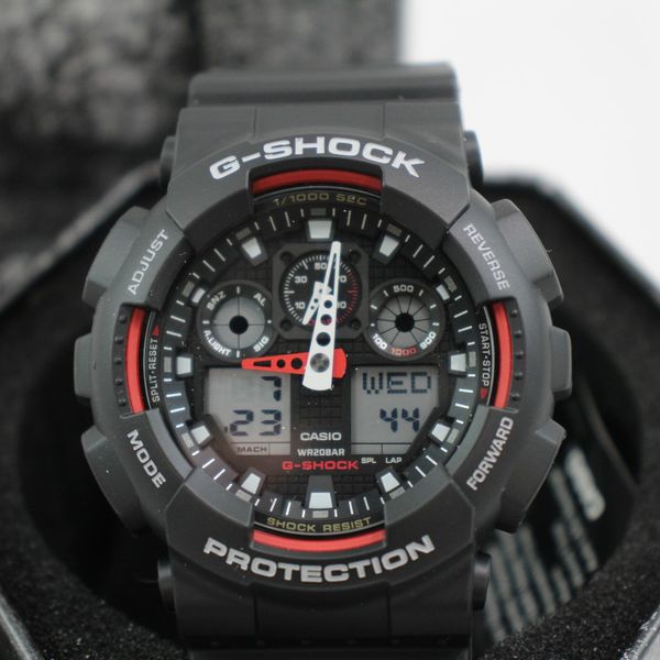 Mens Casio G-Shock Digital Watch Ref GA100 Quartz Working | WatchCharts ...