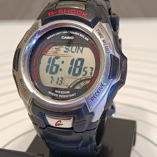 Vintage Casio G-Shock GW-500 GW-300 Wave Ceptor Watch Tough Solar New ...