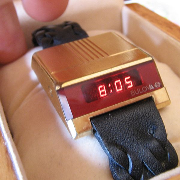 FS: *REDUCED* Bulova N6 Computron LED watch | 14K Gold Filled Case ...
