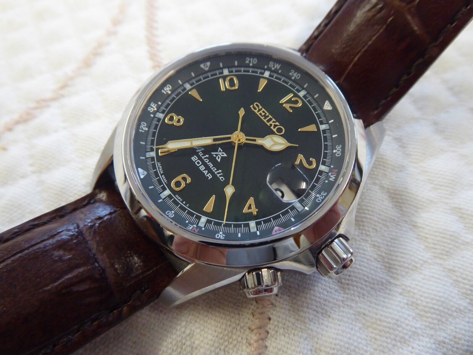 Seiko Prospex Alpinist Automatic Watch, SPB121J1, Boxes, Etc & Rubber ...