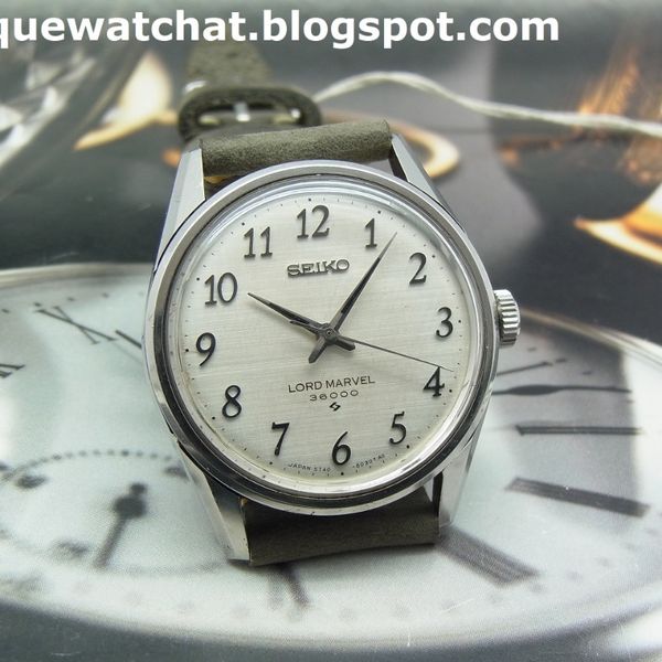 SEIKO LORD MARVEL 36000 HI-BEAT 5740-8000 23 JEWELS HAND WINDING 1968's ...