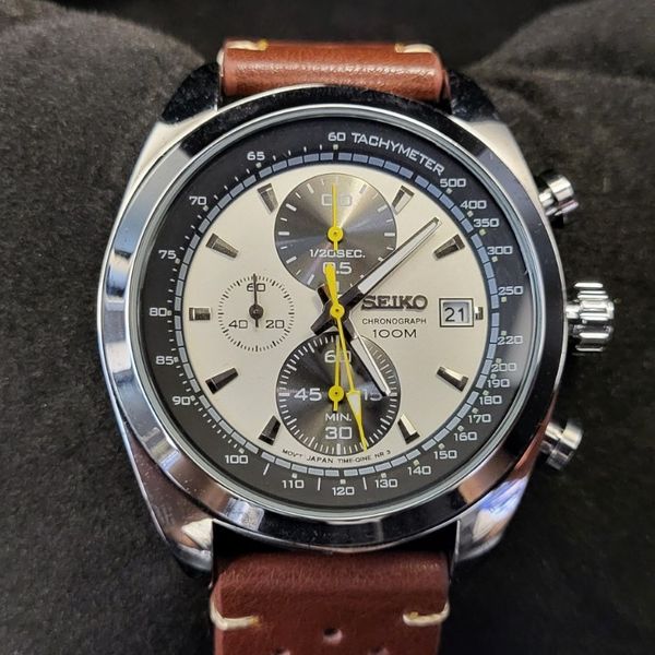 Panda DIAL Seiko Mod Watch - CHRONOGRAPH | WatchCharts Marketplace