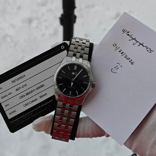 [WTS] Christopher Ward. C63 Celeste. Full kit. Consort Bracelet. $799 ...