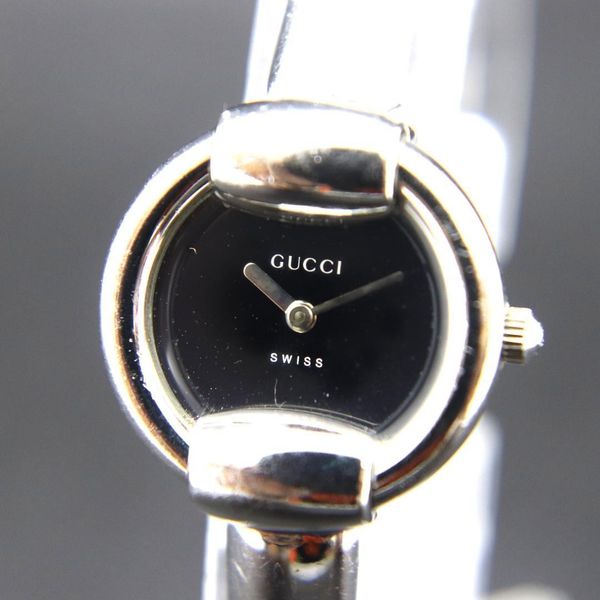 Gucci 1400L Watch Black 25mm Ladies Quartz Vintage Round | WatchCharts ...