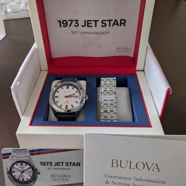 Bulova Jet Star 50th Anniversary Watch | WatchCharts Marketplace