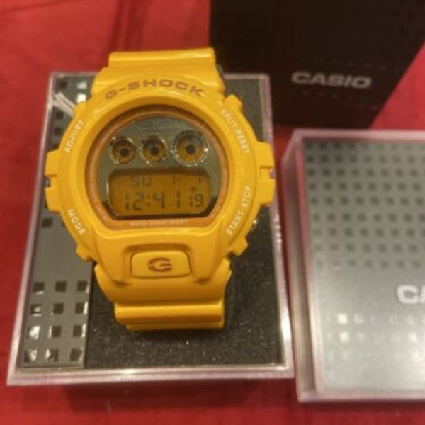 Rare Casio G-Shock Metallic Colors Men's Watch DW-6900SB-9 Mango ...