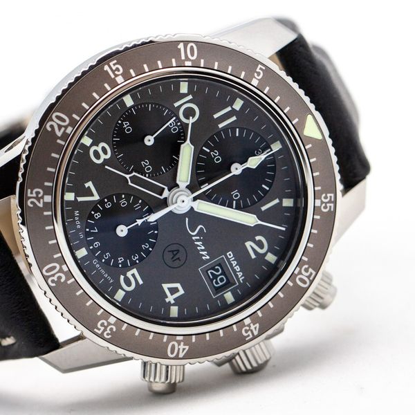 FS: Sinn 103 St Diapal Chronograph GMT Anthracite | WatchCharts Marketplace