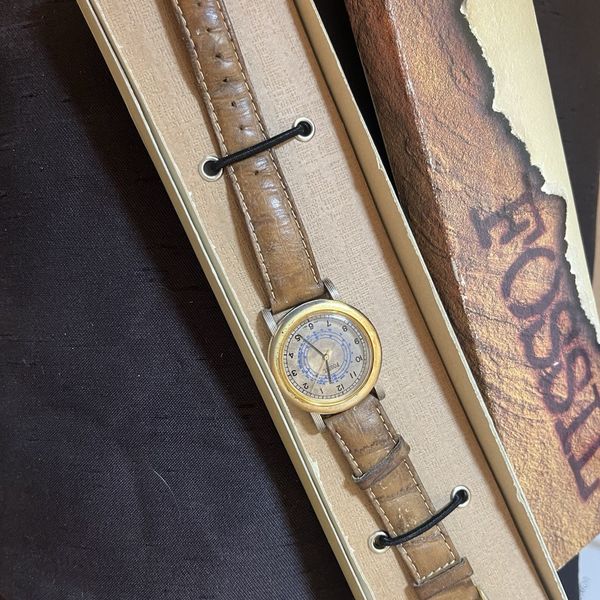 Vintage fossil, watch and original packaging | WatchCharts Marketplace