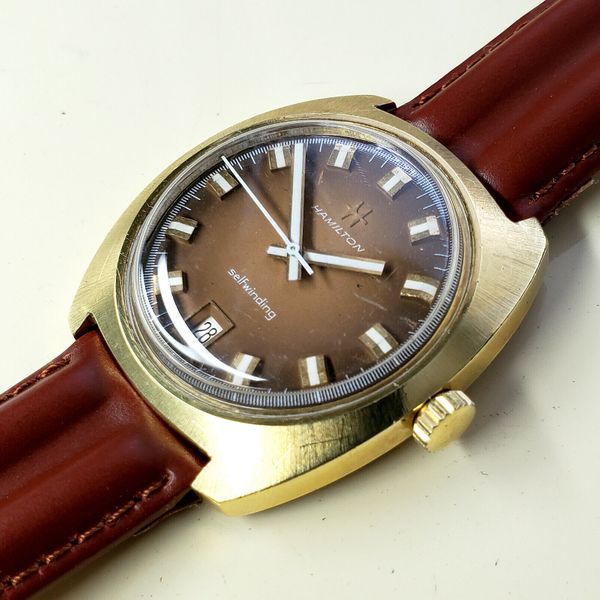 Vintage 1973 Hamilton Men’s Automatic Watch - Cal . 820, ETA 2782, Ref ...