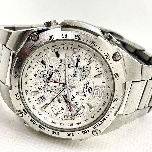 Casio Edifice Men's Watch Chronograph Watch Vintage EXCELLENT CONDITION ...
